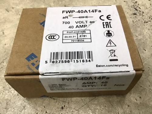 EATON FWP-40A14FA ราคา 400 บาท