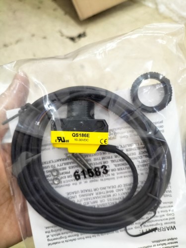 BANNER PHTO ELECTRIC SENSOR MODEL: QS18VP6R 10-30VDC + QS186E 10-30VDC ...