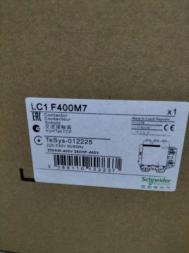 SCHNEIDER MODEL: LC1F400M7 COIL 220VAC ราคา 12,000 บาท