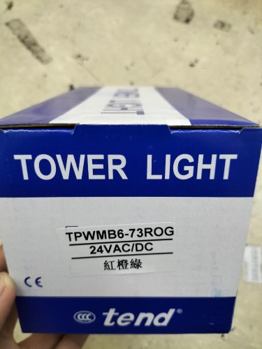 TEND TOWER LIGHT MODEL: TPWMB6-73ROG 24VAC/DC ราคา 2,450 บาท