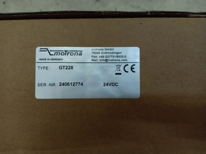 MOTRONA GT228 SIGNAL DISTRIBUTOR FOR INCREMENTAL ENCODER ราคา 50,242.50 บาท