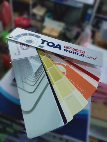 TOA FANDECK COLOR WORLD EXPERT ปกอลูมิเนียม ราคา 1,450 บาท