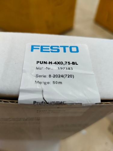 FESTO MODEL: PUN-H-4X0.75-BL ราคา 26 บาท