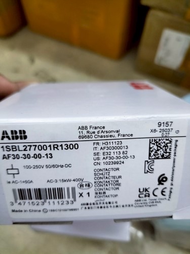 ABB MODEL: AF30-30-00-13 + ABB MODEL: CAL14-11 ราคา 1,207.80 บาท