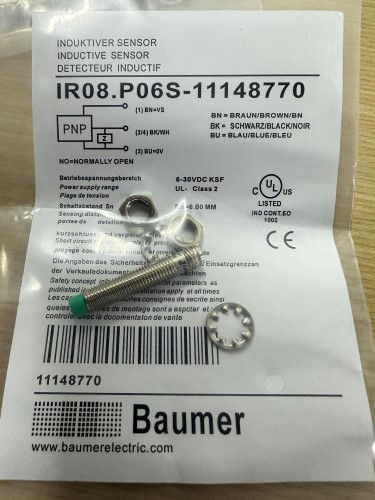 BAUMER IR08.P06S-11148770 6-30VDC ราคา 3,500 บาท