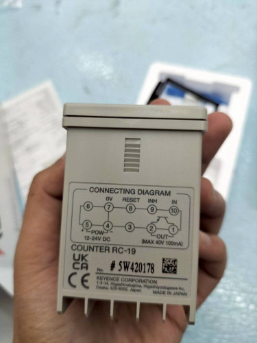 KEYENCE CONNECTING DIAGRAM MODEL: RC-19 12-24VDC ราคา 12,250.00 บาท