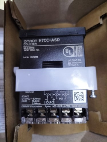OMRON COUNTER COUNT MODEL: H7CC-ASD 12-48VDC/24VAC ราคา 3,755.00 บาท
