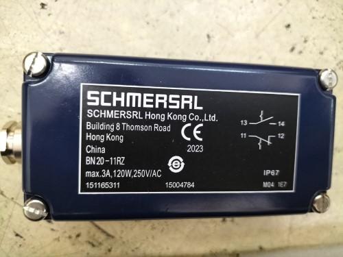 SCHMERSAL MAGNETIC REED SWITCH MODEL: BN20-11RZ ราคา 5,742 บาท