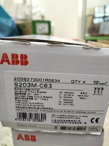 ABB S203M-C63 ราคา 1,680 บาท