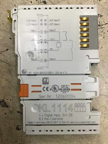 BECKHOFF KL1114 ราคา 1,920 บาท