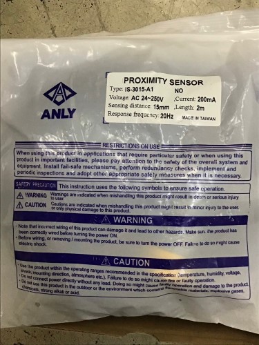ANLY IS-3015-A1 AC24-250V ราคา 1,420 บาท