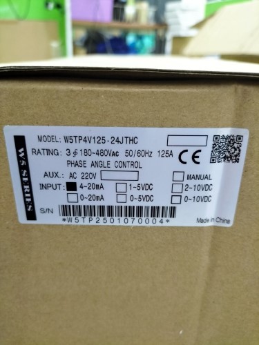 W5 SERIES SIPIN POWER REGULATOR MODEL: W5TP4V125-24J ราคา 19,760.00 บาท