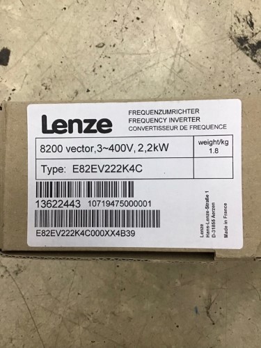 LENZE E82EV222K4C 2.2 KW. ราคา 61,050 บาท