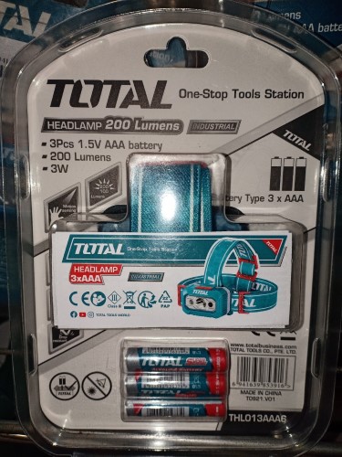 TOTAL ไฟฉาย LED คาดศรีษะ THL013AAA6 ราคา 300 บาท