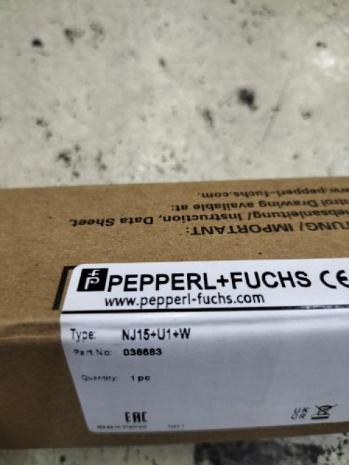 PEPPERL+FUCHS NJ15-U1+W ราคา 4,851 บาท