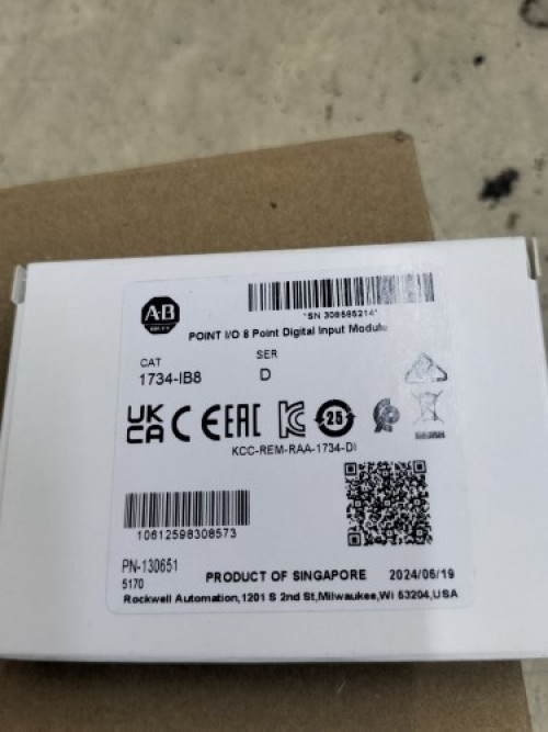 ALLEN-BRADLEY MODEL: 1734-IB8 ราคา 1,560.00 บาท