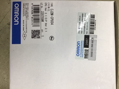 OMRON CJ2M-CPU34 ราคา 55,000 บาท
