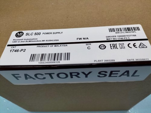 ALLEN-BRADLEY SLC 500 POWER SUPPLY MODEL: 1746-P2 ราคา 7,290.00 บาท