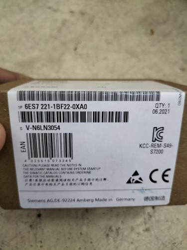SIEMENS MODEL: 221-1BF22-0XA0 ราคา 1,850.00 บาท