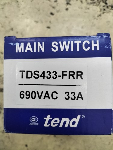 TEND ROTARY POWER SWITCH TDS433-FRR ราคา 1,500 บาท