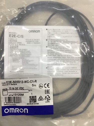 OMRON E2E-S05S12-WC-C1-R 5M ราคา 1,250 บาท