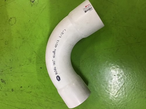 SCG ข้อโค้ง 90 PVC สีขาว ช่วงสั้น 1 1/2" ราคา 15 บาท