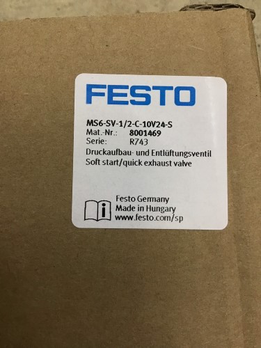 FESTO KMEB-1-24-2.5-LED , MS6-SV-1/2-C-10V24-S , MSSD-EB ราคา 6,600 บาท