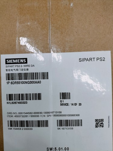 SIEMENS SIPART PS2 2-WIRE DA MODEL: 6DR5510-0NG30-0AA0 4-20MAราคา ...