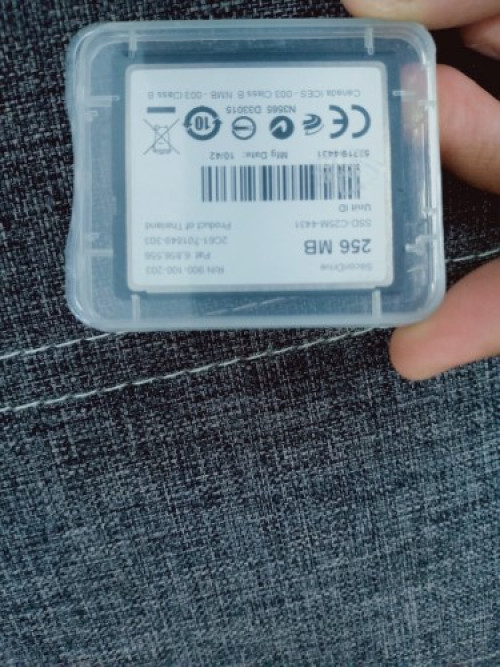 CISCO COMPACT FLASH MEMORY MODEL: 256 MB SSD-C25M-4431 ราคา 2,500 บาท