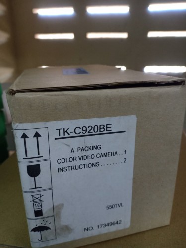 JVC COLOR VIDEO CAMERA MODEL: TK-C920BE 24V 300MA ราคา 6,000.00 บาท