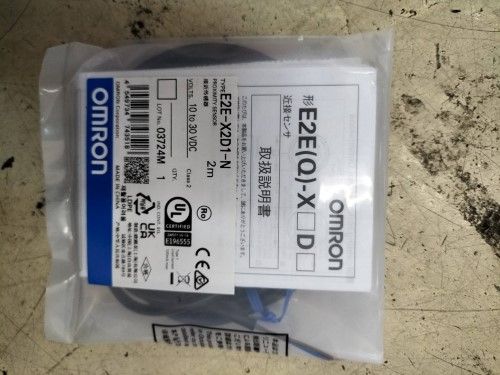 OMRON PROXIMITY SENSOR MODEL: E2E-X2D1-N ราคา 820 บาท
