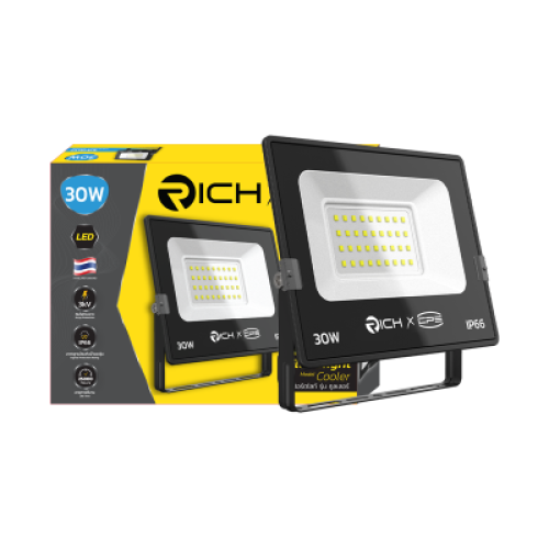 RICH LED FLOODLIGHT MODEL COOLER โคมสปอร์ตไลท์ LED รุ่น คูลเลอร์ ...