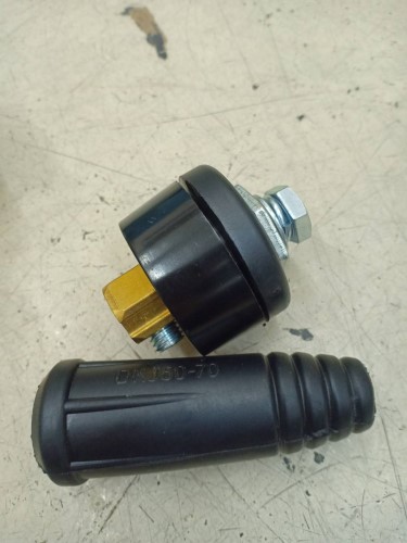 WELDING CABLE CONNECTOR DINSE DIX MODEL:DKJ50-70 CONNECTOR MALE 250A ...