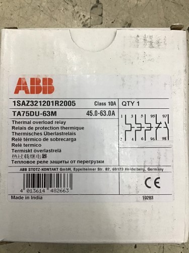 ABB TA75DU-63 ราคา 1,400 บาท