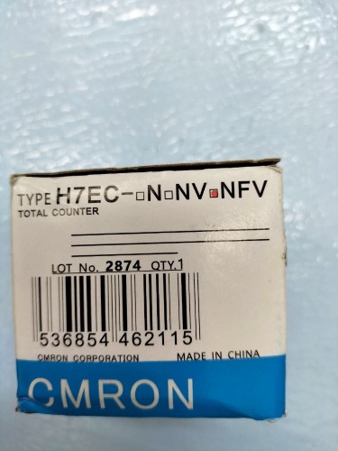 OMRON TOTAL COUNTER MODEL: H7EC-NFV 24-220VAC ราคา 1,715.00 บาท