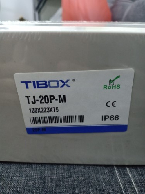 TIBOX TERMINAL BLOCK MODEL: TJ-20P-M ราคา 1,310 บาท