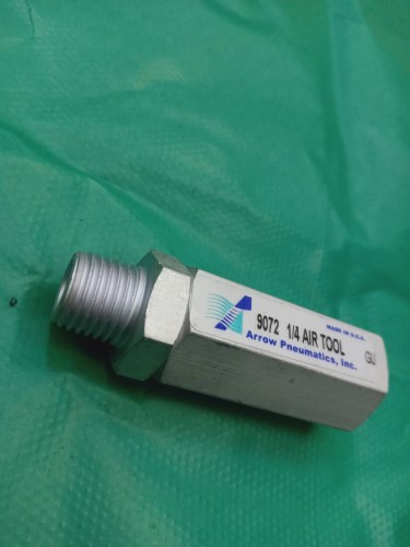 BRAND:AIRROW PNEUMATICS MODEL:9072 1/4 DETAIL:AIR IN LINE FILTER DI: FILTER 40 MICRON ราคา 1,460 บาท