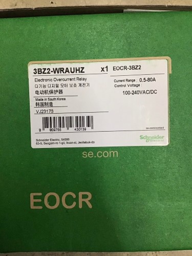 SCHNEIDER EOCR-3BZ2-WRAUHZ 0.5-80A ราคา 12,150 บาท
