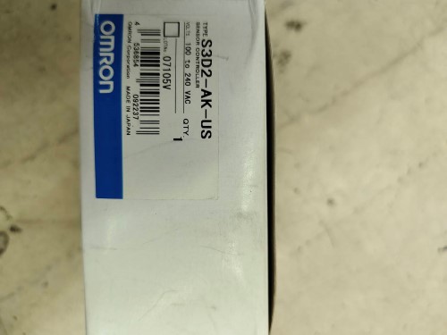 OMRON SENSOR CONTROL MOD.S3D2-AK-US 220V ราคา 3,800 บาท