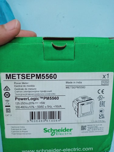 SCHNEIDER POWER METER METSEPM5560 MODEL: POWERLOGIC PM5560 , PM5500 ...