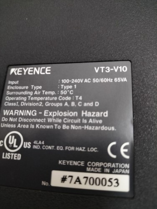 KEYENCE VT30-V10 100-240VAC ราคา 23,100 บาท