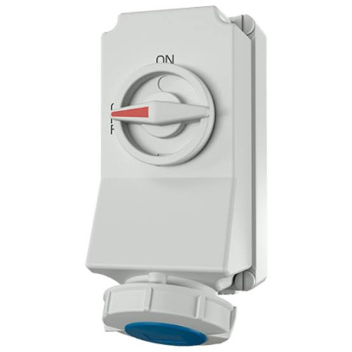 Mennekes 5793A (5604306G*) ปลั๊กตัวเมียติดผนัง CEE DUO-interlock ราคา ...