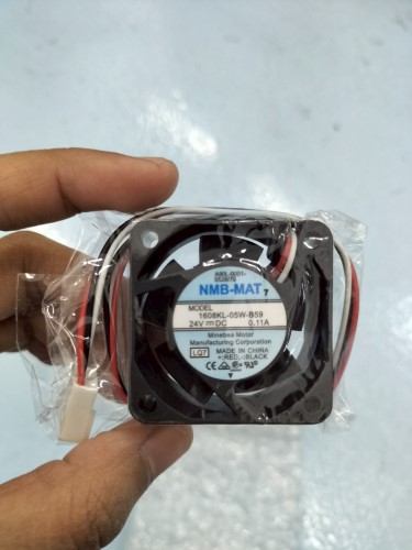 NMB-MAT FAN MODEL: 1608KL-05W-B59 24VDC 0.11A ราคา 495.00 บาท