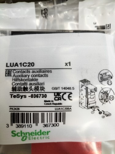 SCHNEIDER SIGNALING CONTRACTS LUA1C20 ราคา 280 บาท