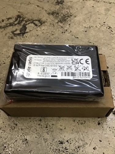 TELE RADIO BATTERY LI-ION 3.7V 1600mAh ราคา 6,500 บาท