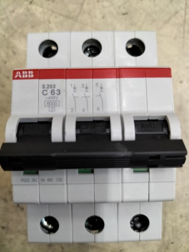 ABB MODEL: S203-C63 ราคา 1,331.32 บาท