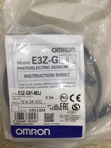 OMRON E3Z-G81-M3J ราคา 2,850 บาท