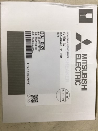 MITSUBISHI NV250-CV 3P 150A 100-440V 30MA ราคา 6402 บาท