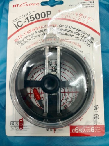 NT CUTTER ECO CIRCLE CUTTER MODEL: IC-1500P LENGTH 1.8-17CM SUS430 ราคา ...