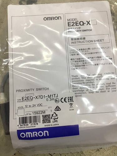 OMRON E2EQ-X7D1-M1TJ 0.3M ราคา 1,710 บาท